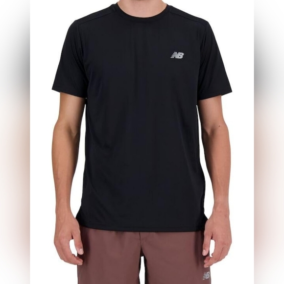New Balance | Shirts | New Balance Mens Black Short Sleeve Tee Size S ...